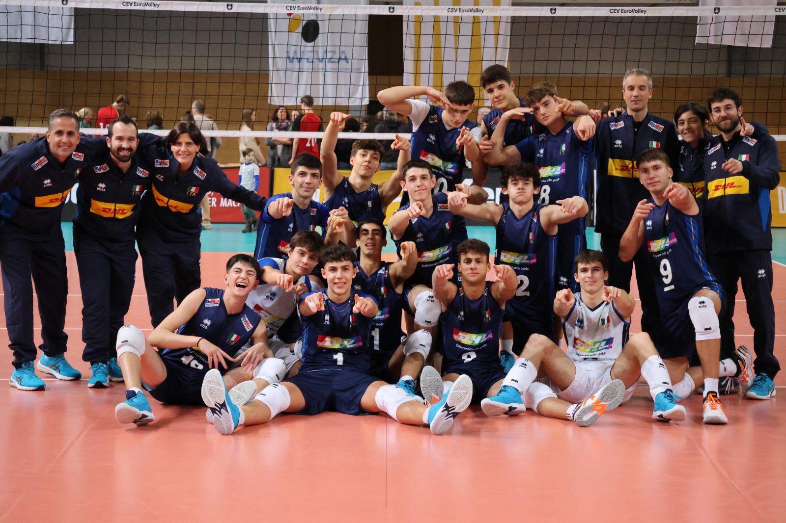 Torneo Wevza: l’Italia supera 3-1 la Germania e chiude il girone al primo posto | Federvolley